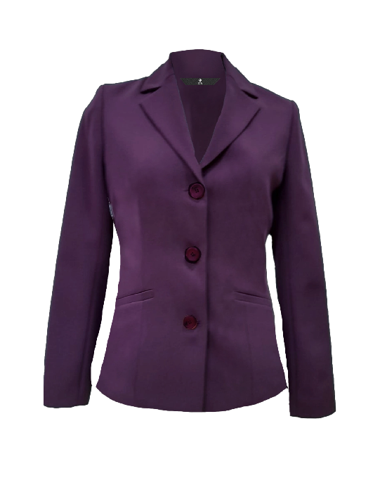 SACO MORADO MUJER :: ROMA UNIFORMES